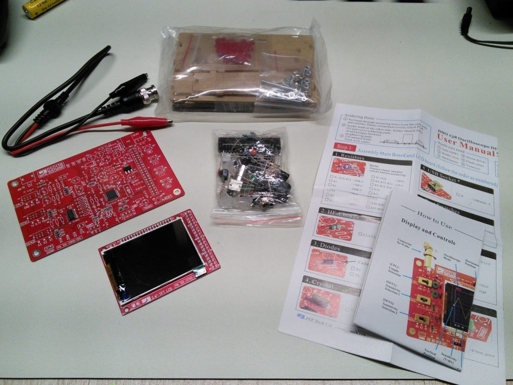 Inexpensive DIY Digital Oscilloscope Kit - Nashua Area Radio Society