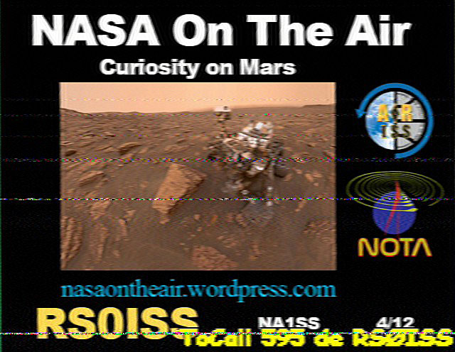 NASA 60th Anniversary SSTV Pictures from the ISS