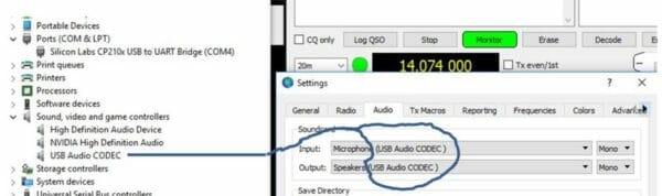 Setting up CAT/CI-V and Audio Drivers for WSJT-X