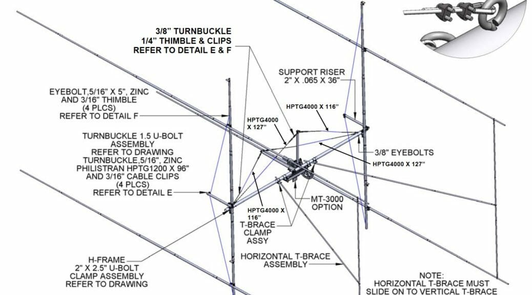 EME Station 2.0 Part 9 – H-Frame Assembly - Nashua Area Radio Society