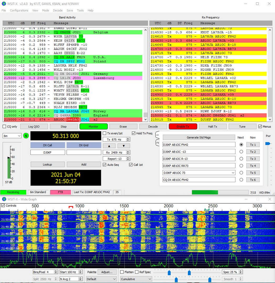 A 6m DX Opening to Europe - Nashua Area Radio Society