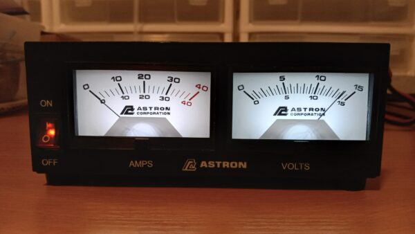 Astron SS-30M Power Supply Meter LED Retrofit