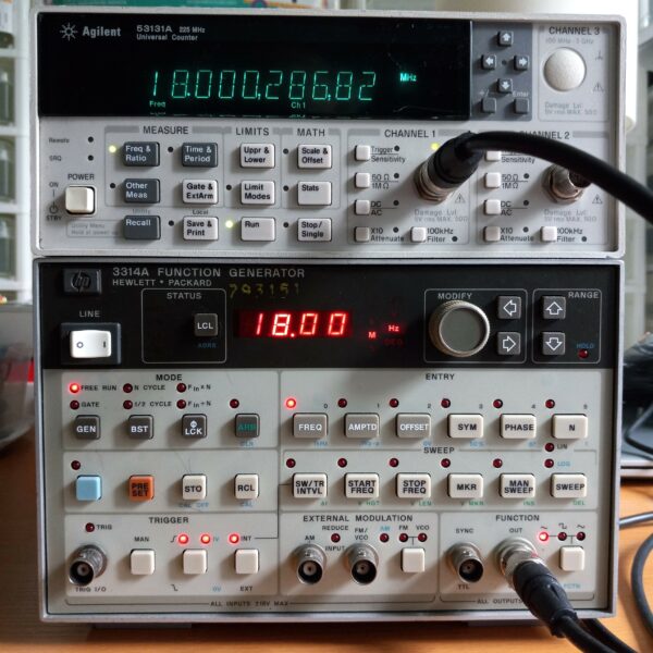 Restoration of an Agilent 53131A Frequency Counter - Nashua Area Radio ...