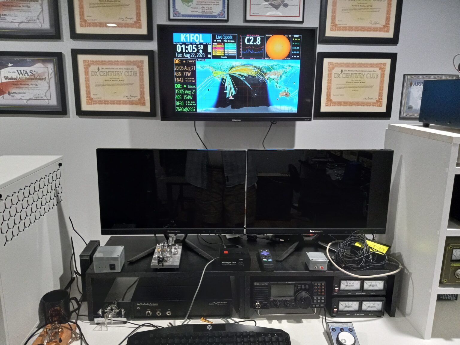 Fun with the Clear Sky Institute HamClock - Nashua Area Radio Society